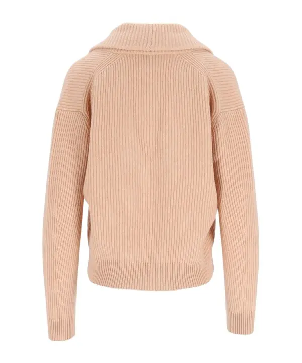 FORTE_FORTE Ribbed Button Cardigan