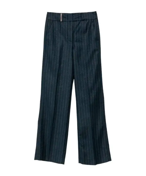 Peserico Pinstripe-pattern Trousers