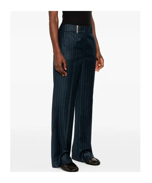 Peserico Pinstripe-pattern Trousers