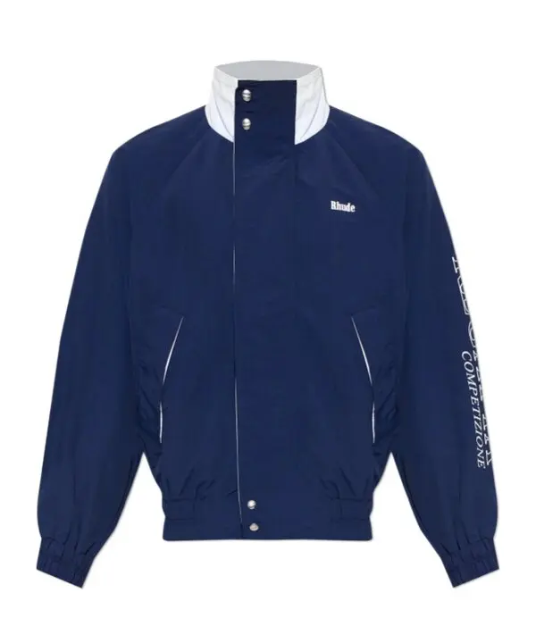 Rhude Logo Stand Collar Jacket