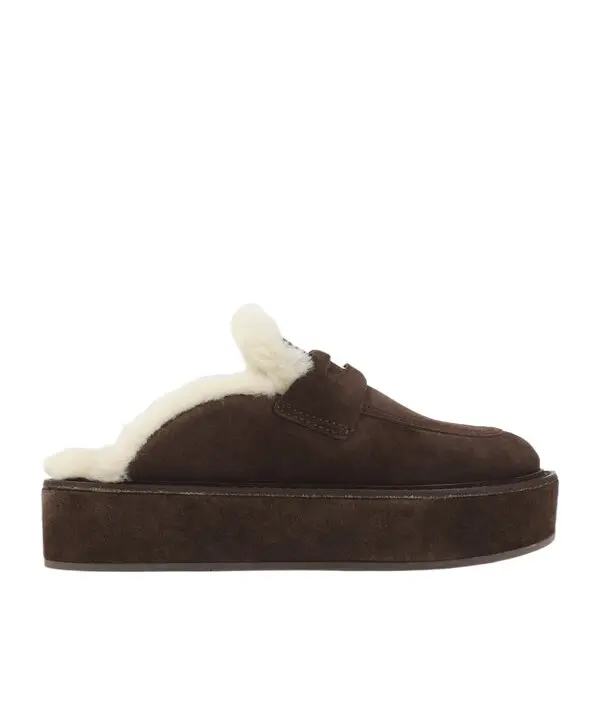 Miu Miu Round-toe Mules