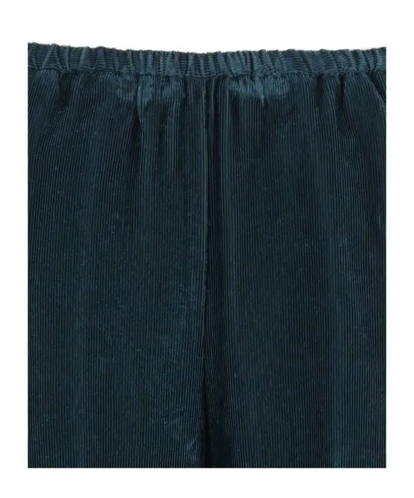 FORTE_FORTE Two-tone Striped Trousers
