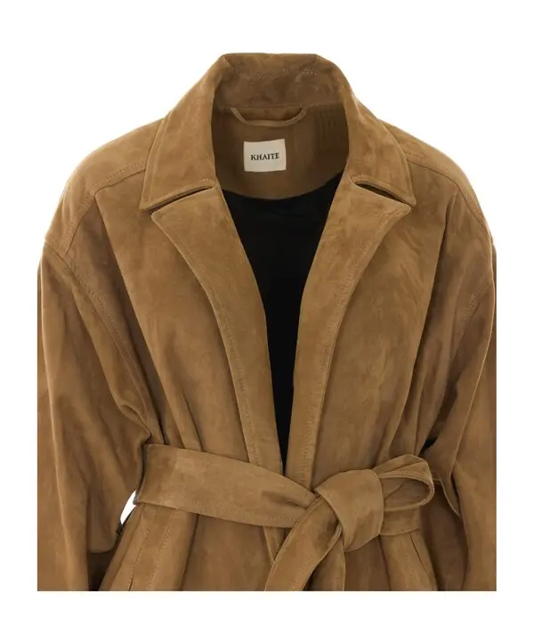 Khaite Alder Belted Jacket