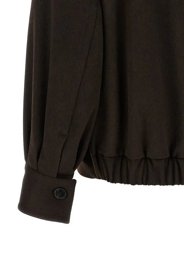 Alberto Biani Loro Piana' Wool Bomber Jacket