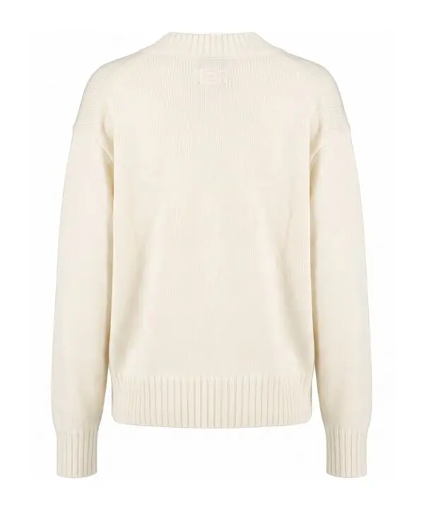 DRUMOHR Long Sleeve V-neck Sweater