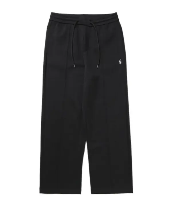 Polo Ralph Lauren Knitted Wide-leg Trousers - Black