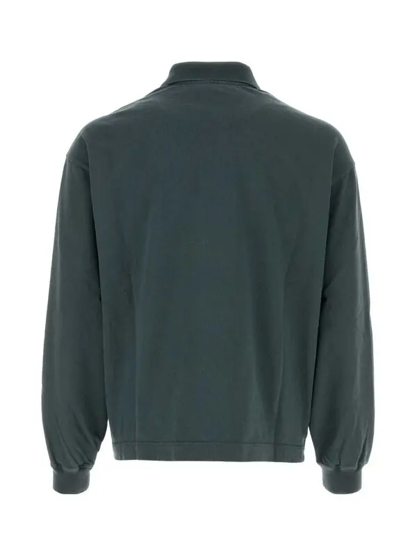 Prada Long-sleeve Polo Shirt - Green