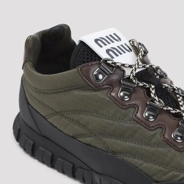 Miu Miu Lace-up Sneakers