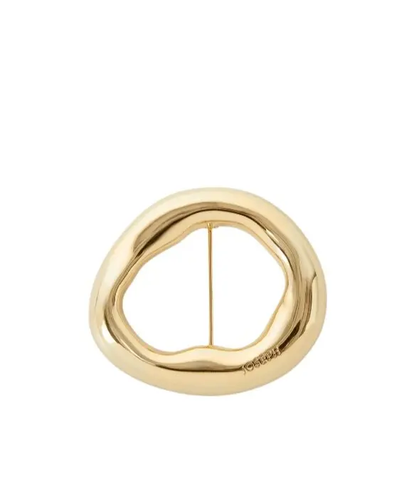 JOSEPH Bean Logo-detail Brooch