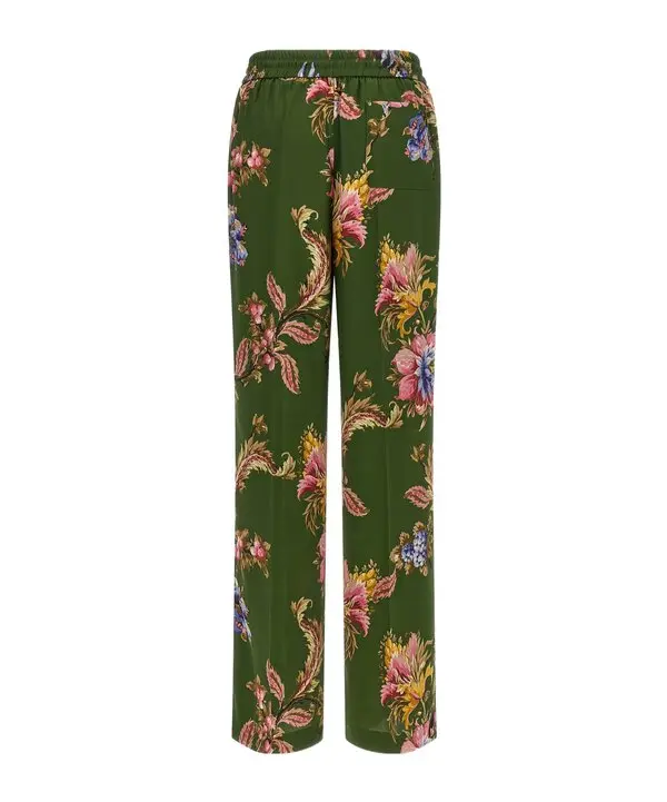 Etro Floral Print Trousers