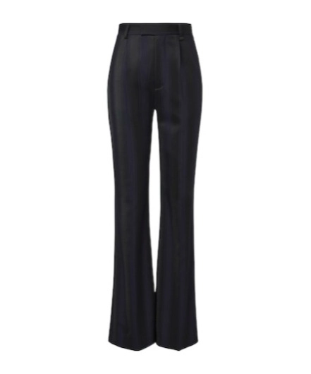 VIVIENNE WESTWOOD Ray Striped Virgin Wool Flared Pants