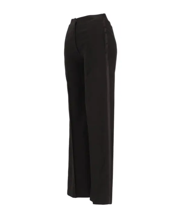 FORTE_FORTE Pois Jacquard Wide-leg Pants