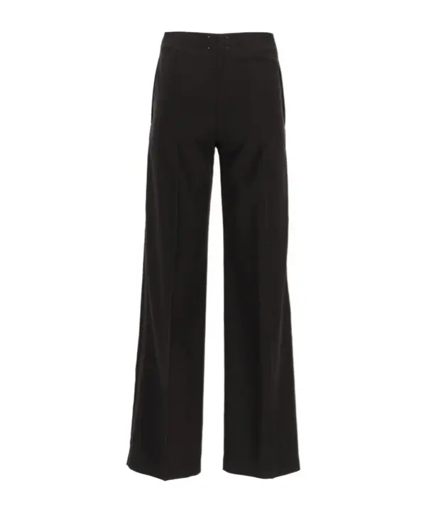 FORTE_FORTE Pois Jacquard Wide-leg Pants