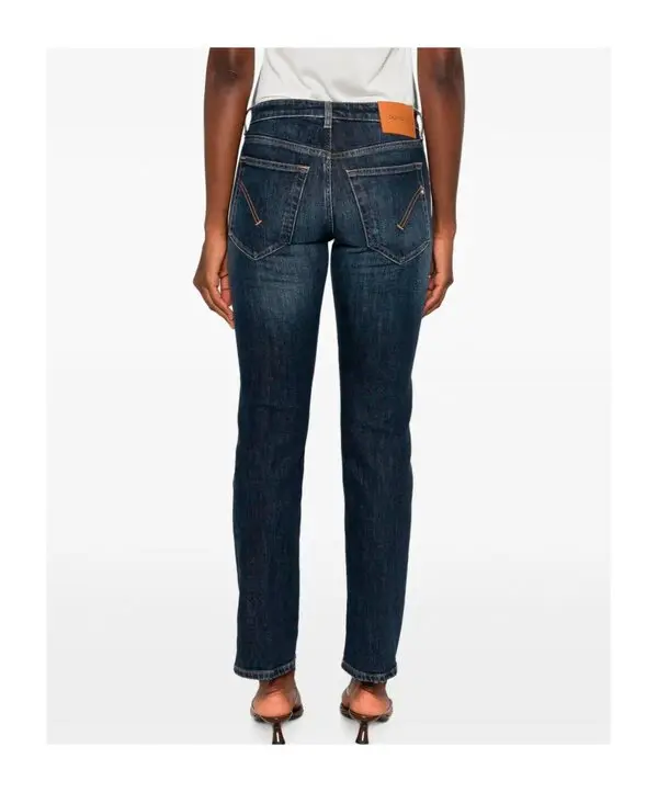 DONDUP Coco Faded Straight-leg Jeans