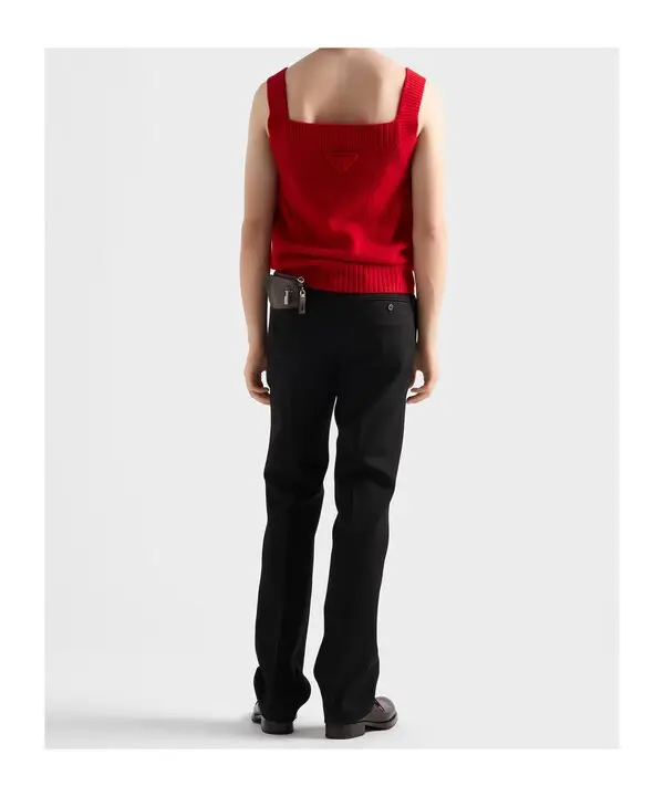 Prada Shetland Wool Tank Top