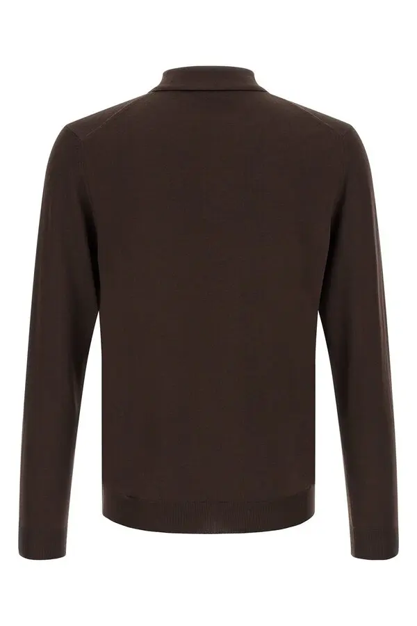 ZANONE Long Sleeve Polo Shirt