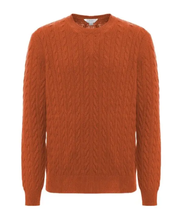Malo Luxury Cashmere Crew Neck Sweater