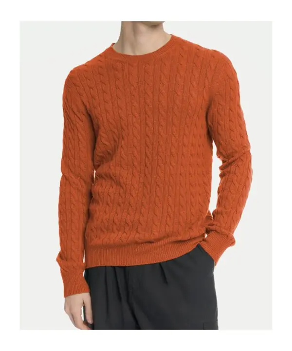 Malo Luxury Cashmere Crew Neck Sweater