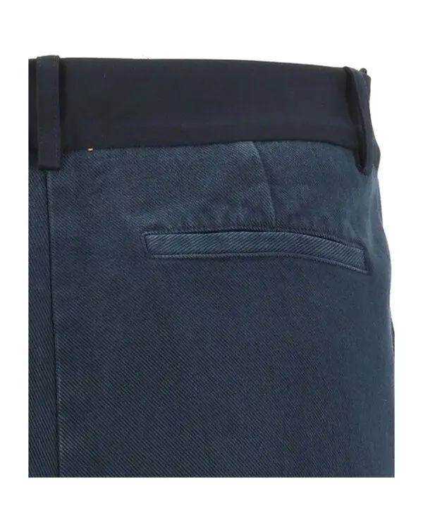 FORTE_FORTE Belted Twill Chino Pants