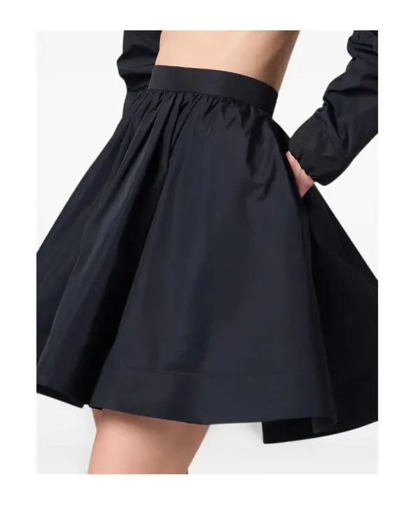 MSGM Pleated A-line Mini Skirt