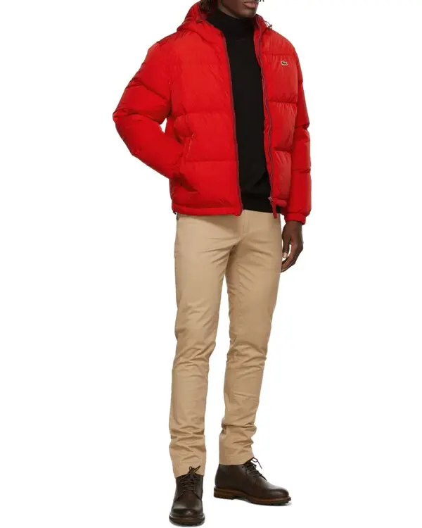 Lacoste Logo High-neck Knitted Pullover