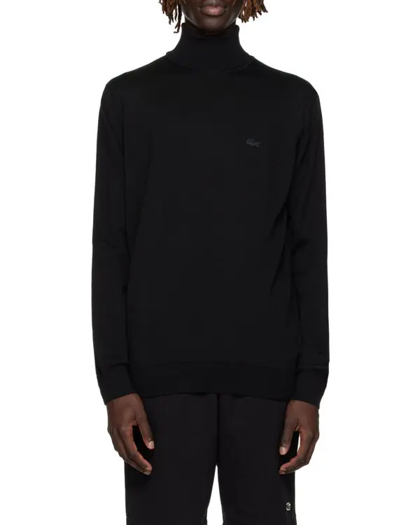 Lacoste Logo High-neck Knitted Pullover