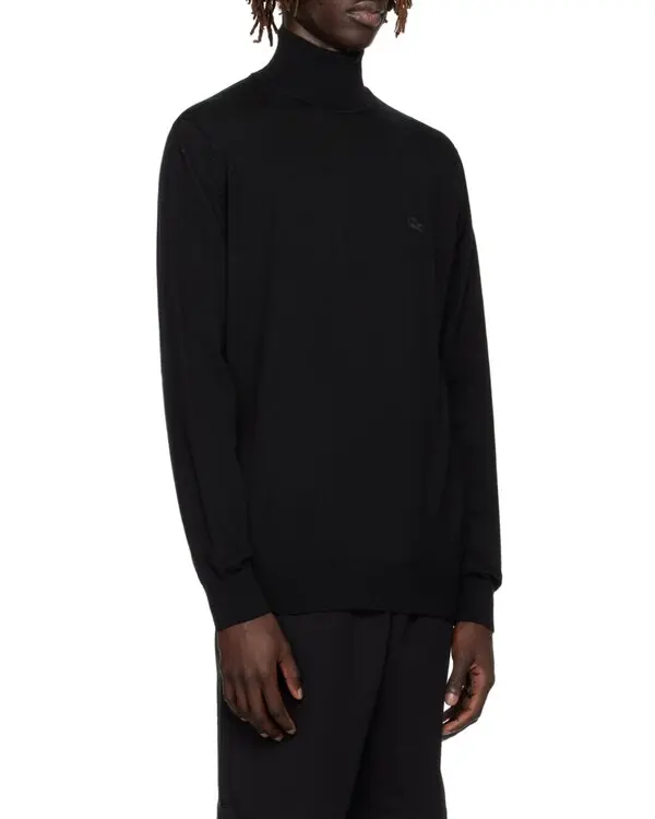 Lacoste Logo High-neck Knitted Pullover