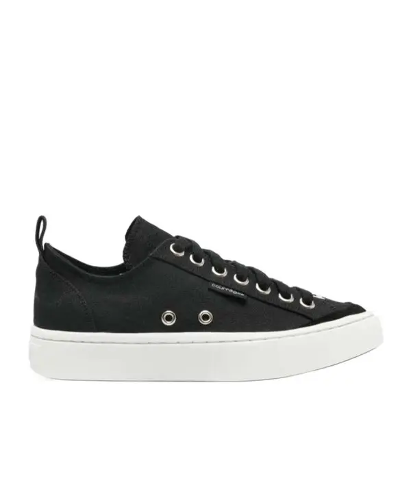 COURREGES Canvas 01 Embroidered-logo Sneakers