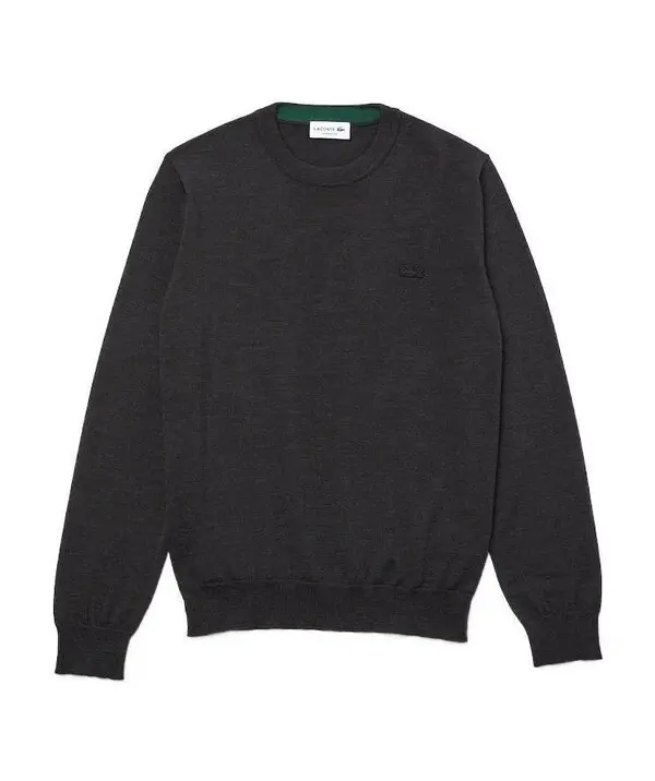 Lacoste Dark Grey Long-sleeved Pullover
