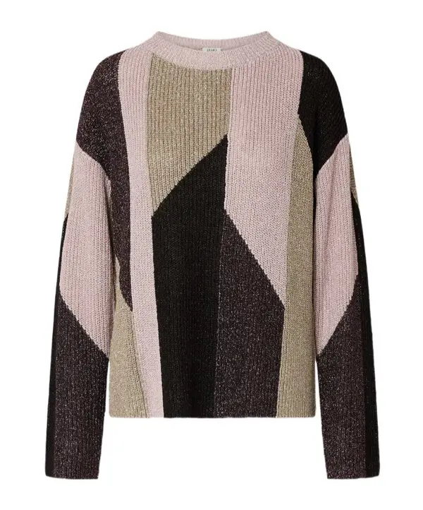 Liu Jo Sweater With Lamé Inlays