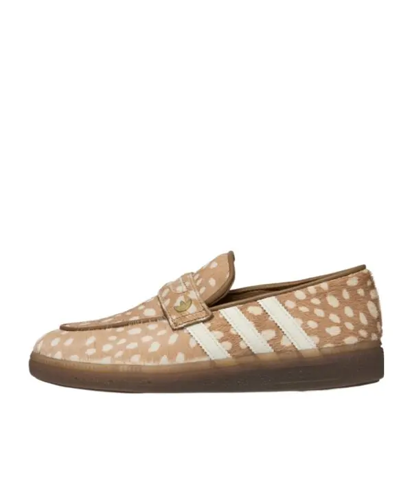ADIDAS ORIGINALS Animal Print Loafers - Nude