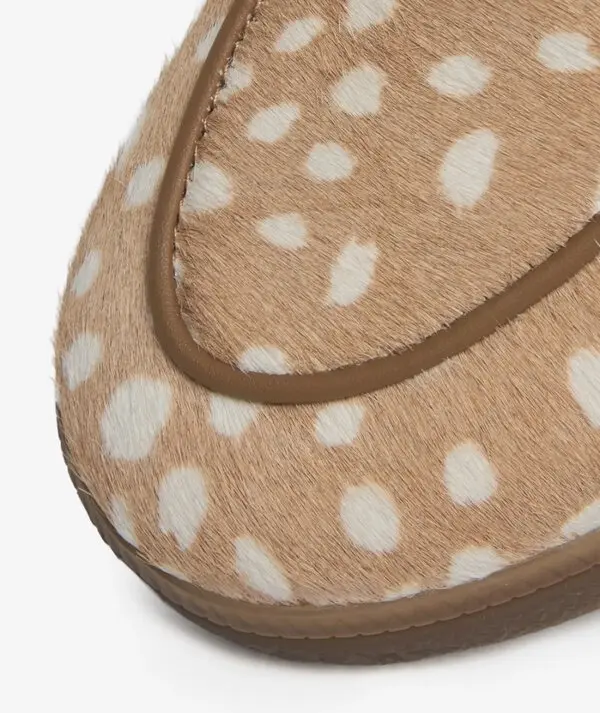 ADIDAS ORIGINALS Animal Print Loafers - Nude