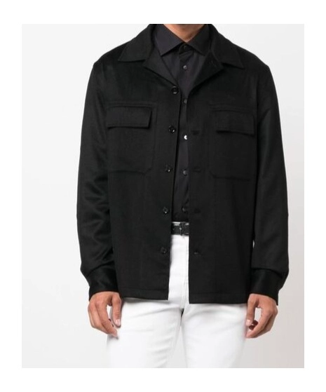 Zegna Oasi Buttoned Straight Hem Shirt