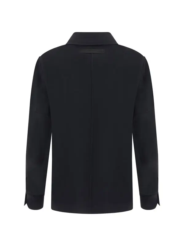 Zegna Oasi Buttoned Straight Hem Shirt - Black