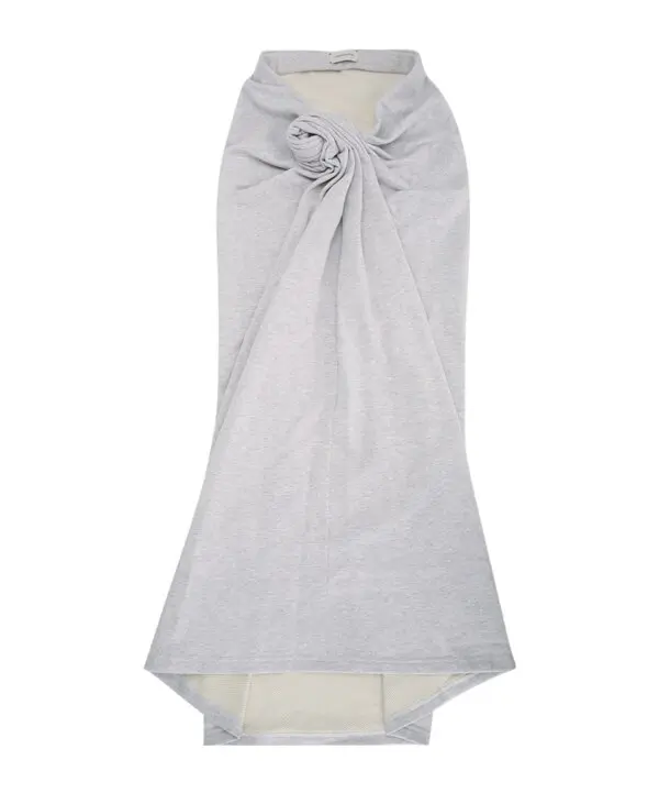 Magda Butrym Draped Knot Maxi Skirt