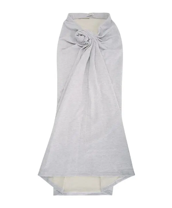 Magda Butrym Draped Knot Maxi Skirt