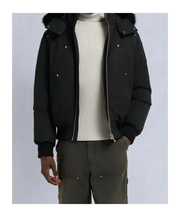 Moose Knuckles Zip-up Bomber Jacket