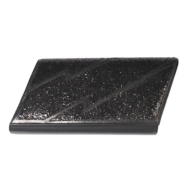 TERRY DE HAVILLAND Mia Glitter Clutch Bag