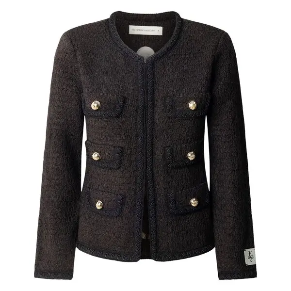 THE EXTREME COLLECTION Two-toned Knit Jacket Preston
