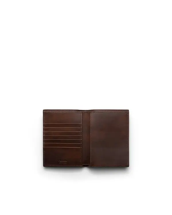Prada Antiqued Leather Wallet