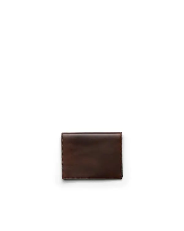 Prada Antiqued Leather Wallet