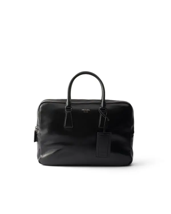 Prada Leather Work Bag