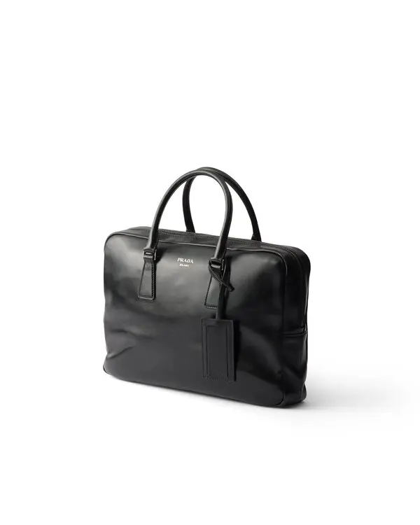 Prada Leather Work Bag