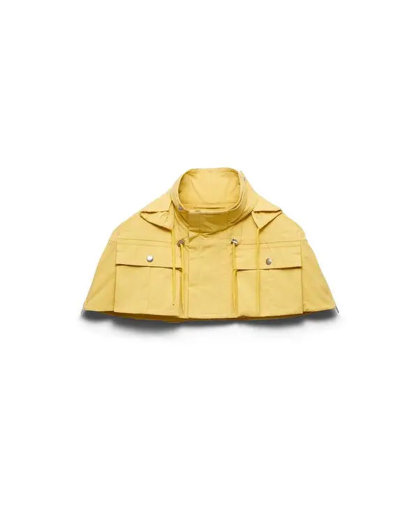 Prada Technical Fabric Capelet