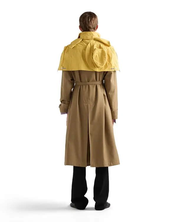Prada Technical Fabric Capelet