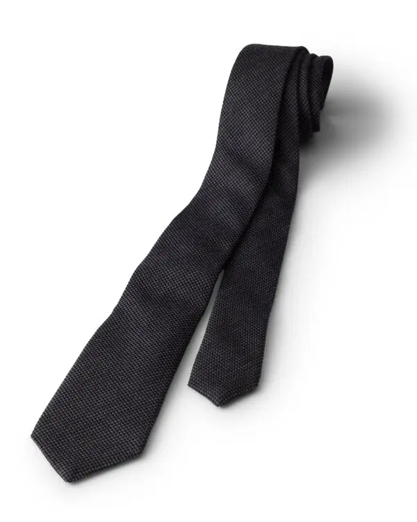 Prada Wool And Silk Tie