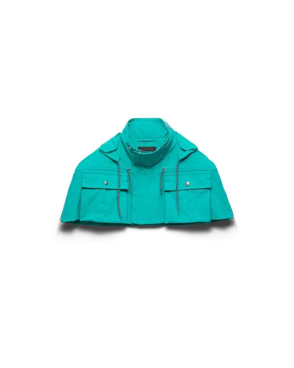 Prada Technical Fabric Capelet