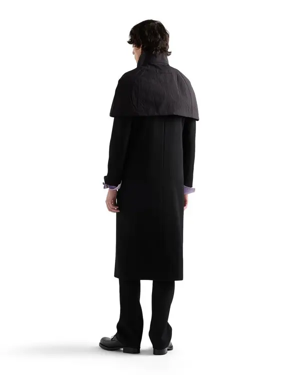Prada Technical Fabric Capelet