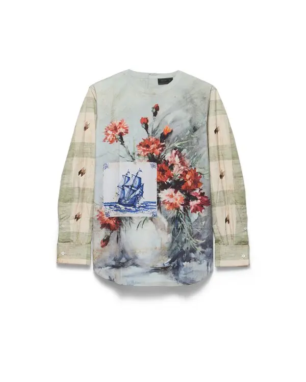 Prada Printed Cotton Shirt
