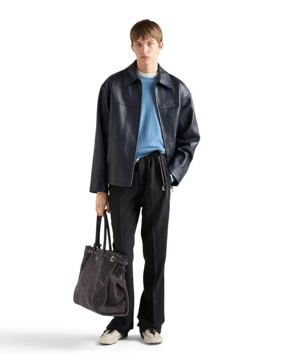Prada Superfine Wool Crew-neck Sweater